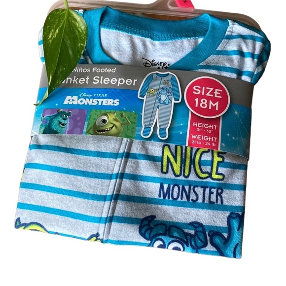 Disney | Pajamas | Monsters Inc Blanket Sleeper | Poshmark